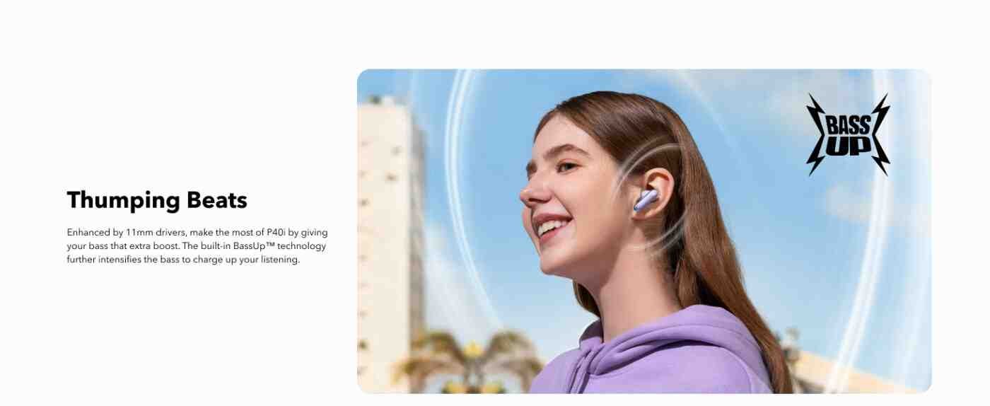 Soundcore P40i ANC Earbuds True Allrounder by Anker - Anker Bangladesh