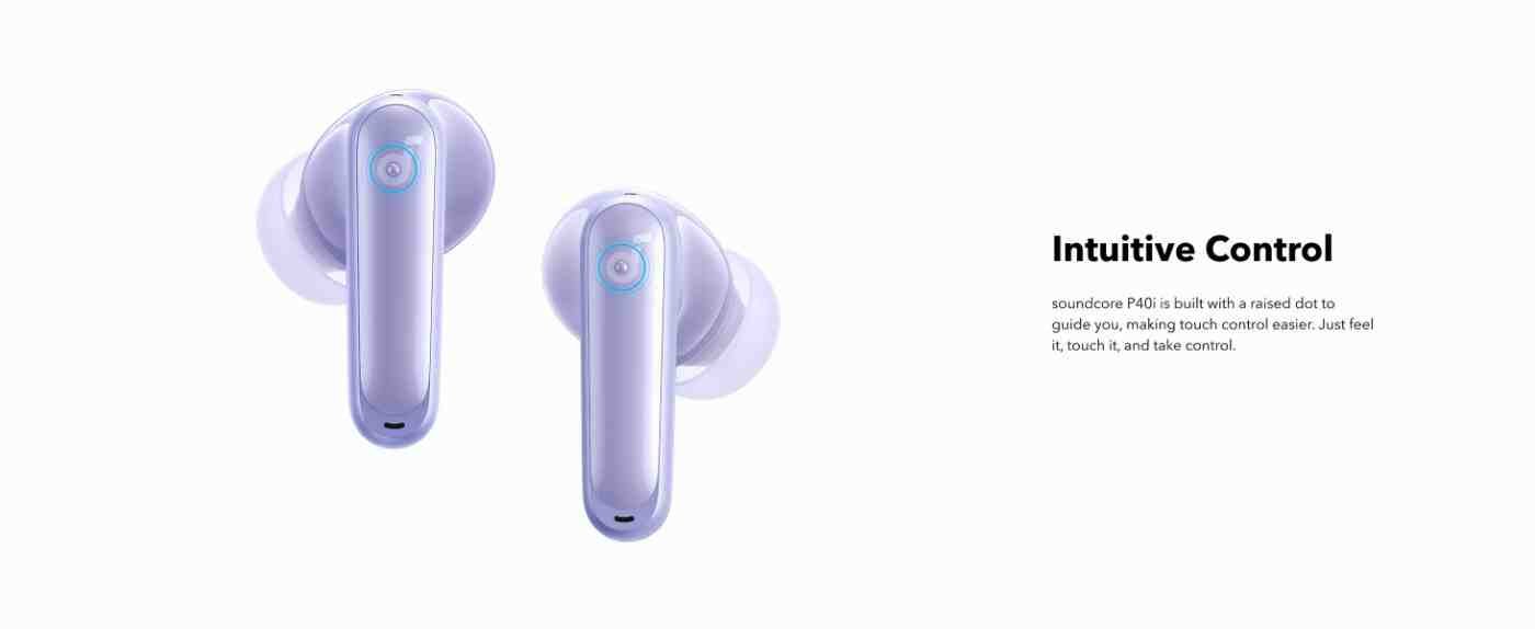 Soundcore P40i ANC Earbuds True Allrounder by Anker - Anker Bangladesh