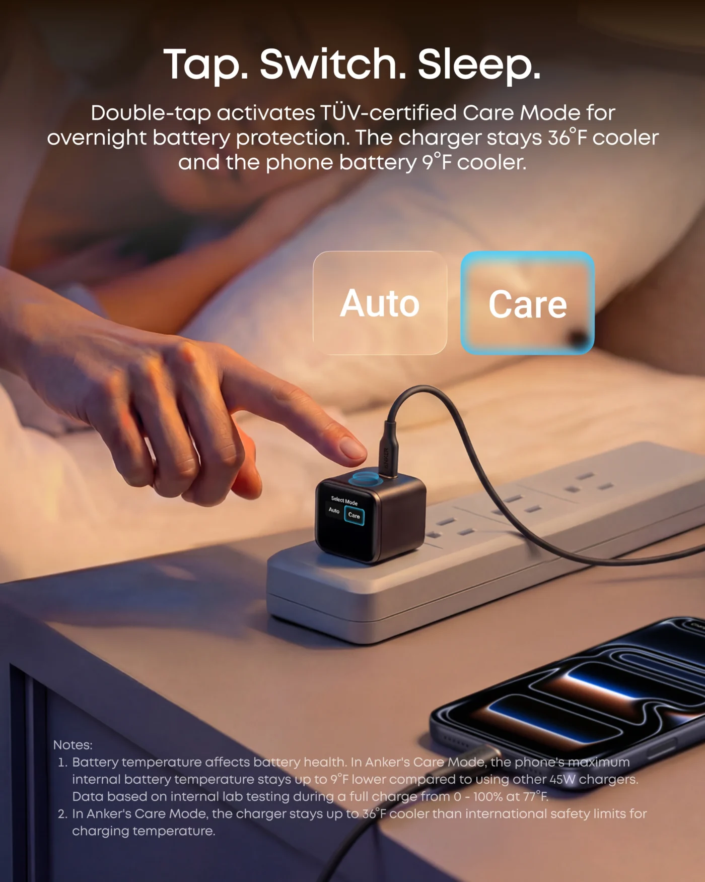 Anker Nano Charger (45W, Smart Display, 180° Foldable) - Anker Bangladesh